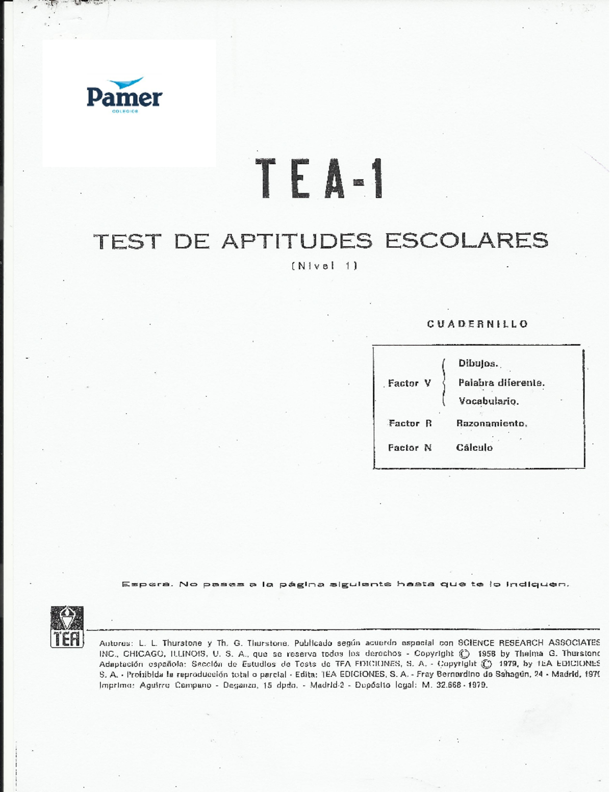 337562225 Cuadernillo de Preguntas Tea 1 - Teoría de la pedagogía - Studocu