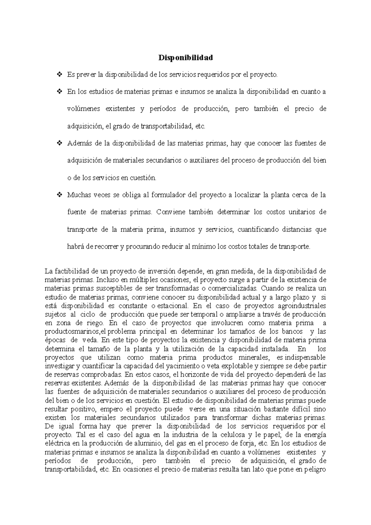 Disponibilidad - Apuntes 1,3-7 - Disponibilidad Es prever la ...