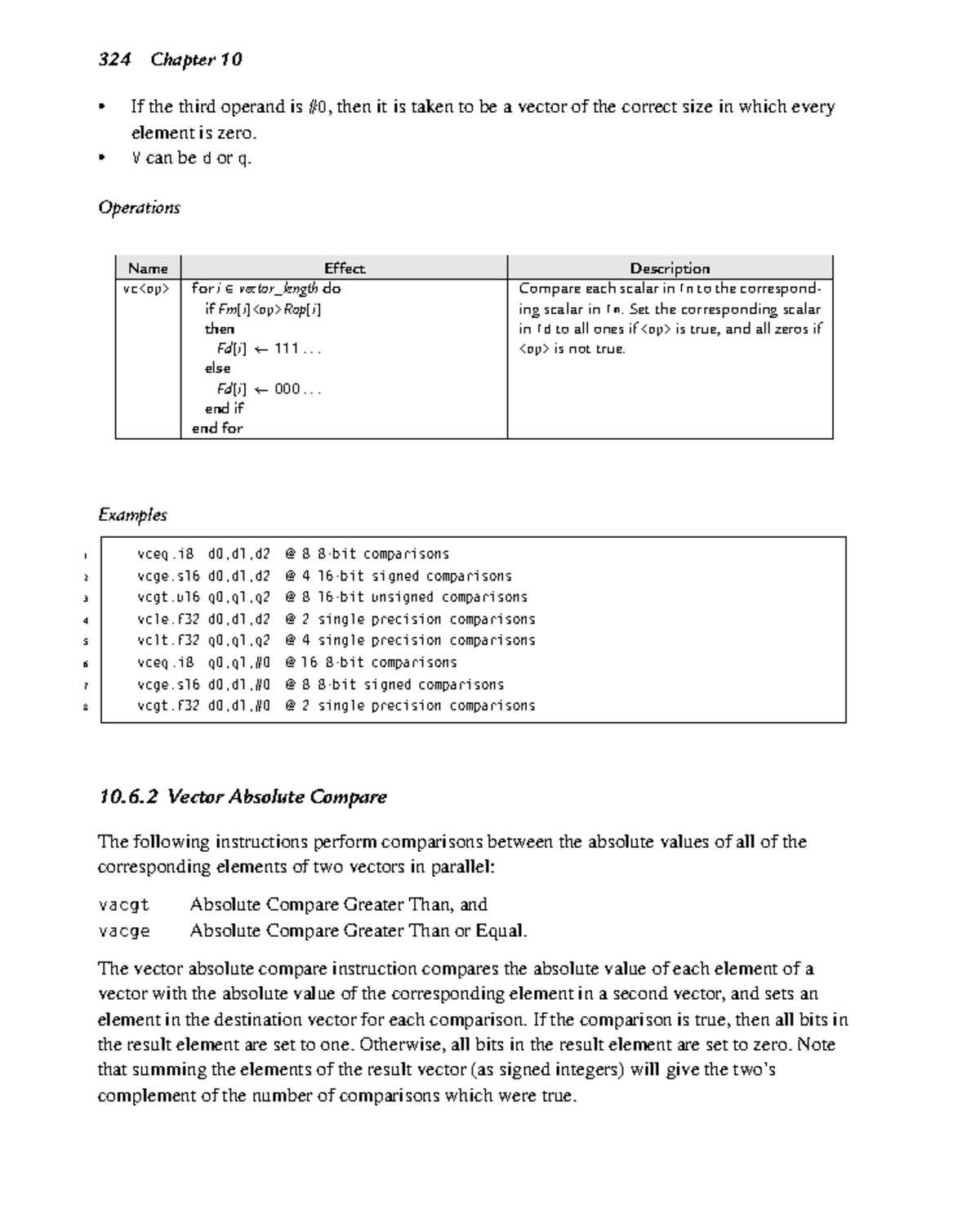 Modern Assembly Language Programming-78 - 324 Chapter 10 • If the third operand is #0, then it ...