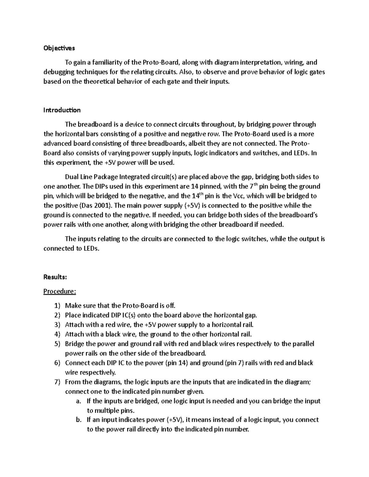 REp 3 - Lab report experiment 3 - Objectives To gain a familiarity of ...