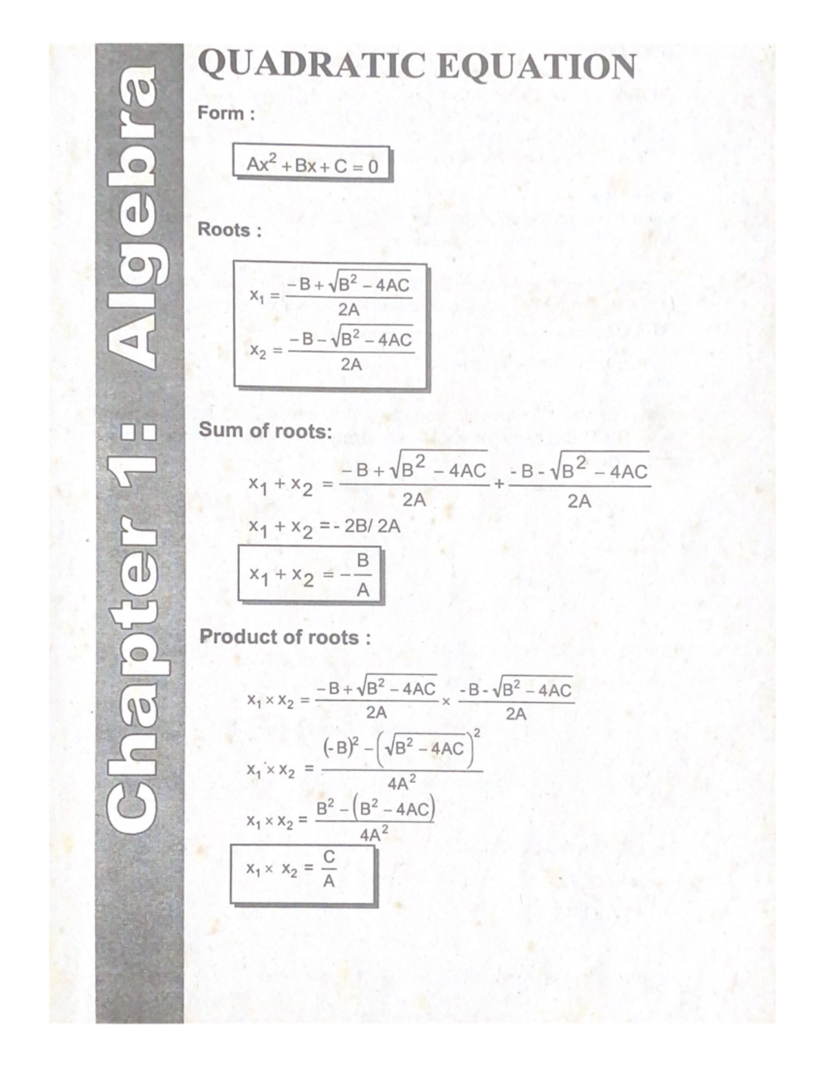 Algebra - Engineering Management - Studocu
