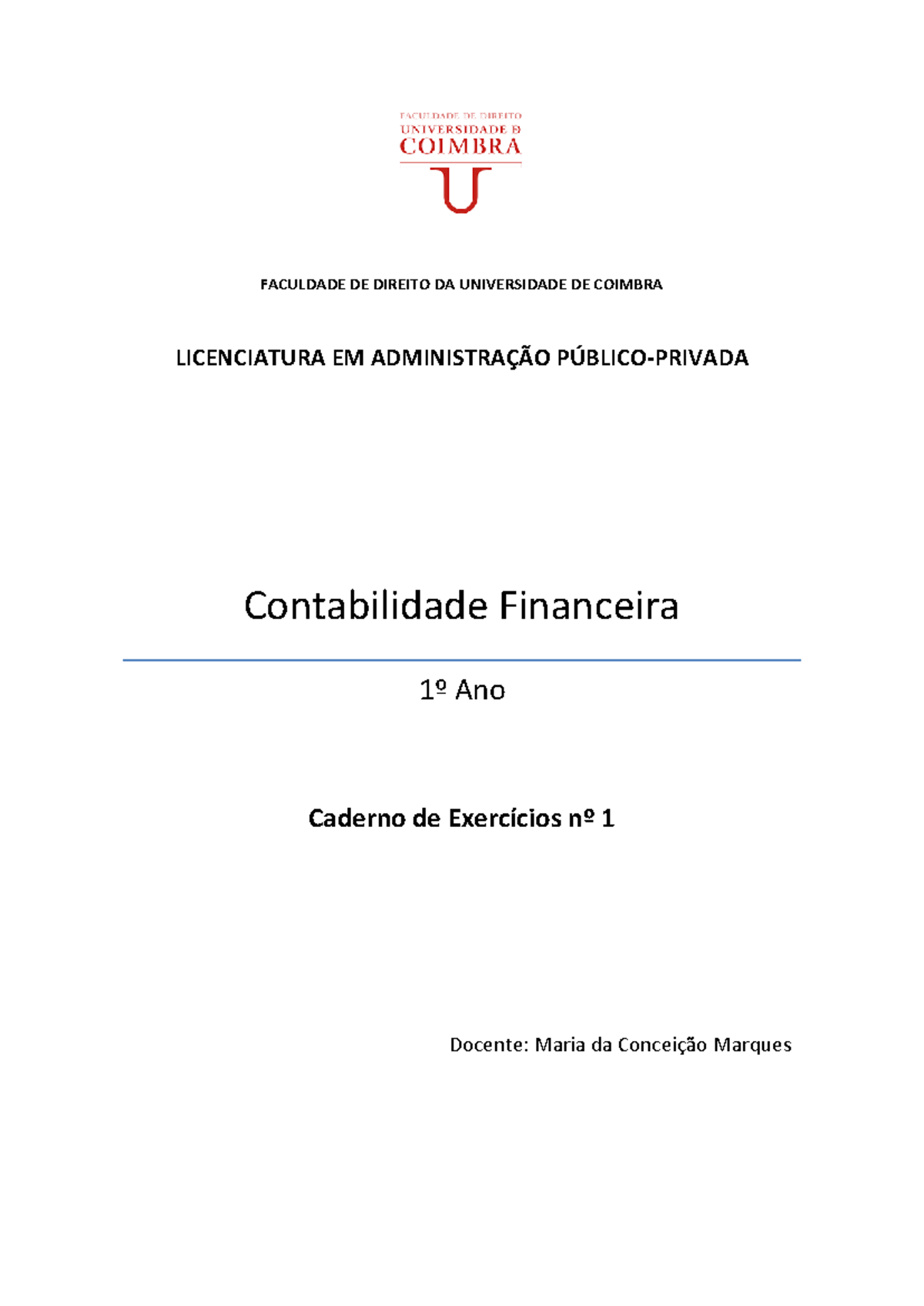 1- Cader - MQ II (2) - FACULDADE DE DIREITO DA UNIVERSIDADE DE COIMBRA ...