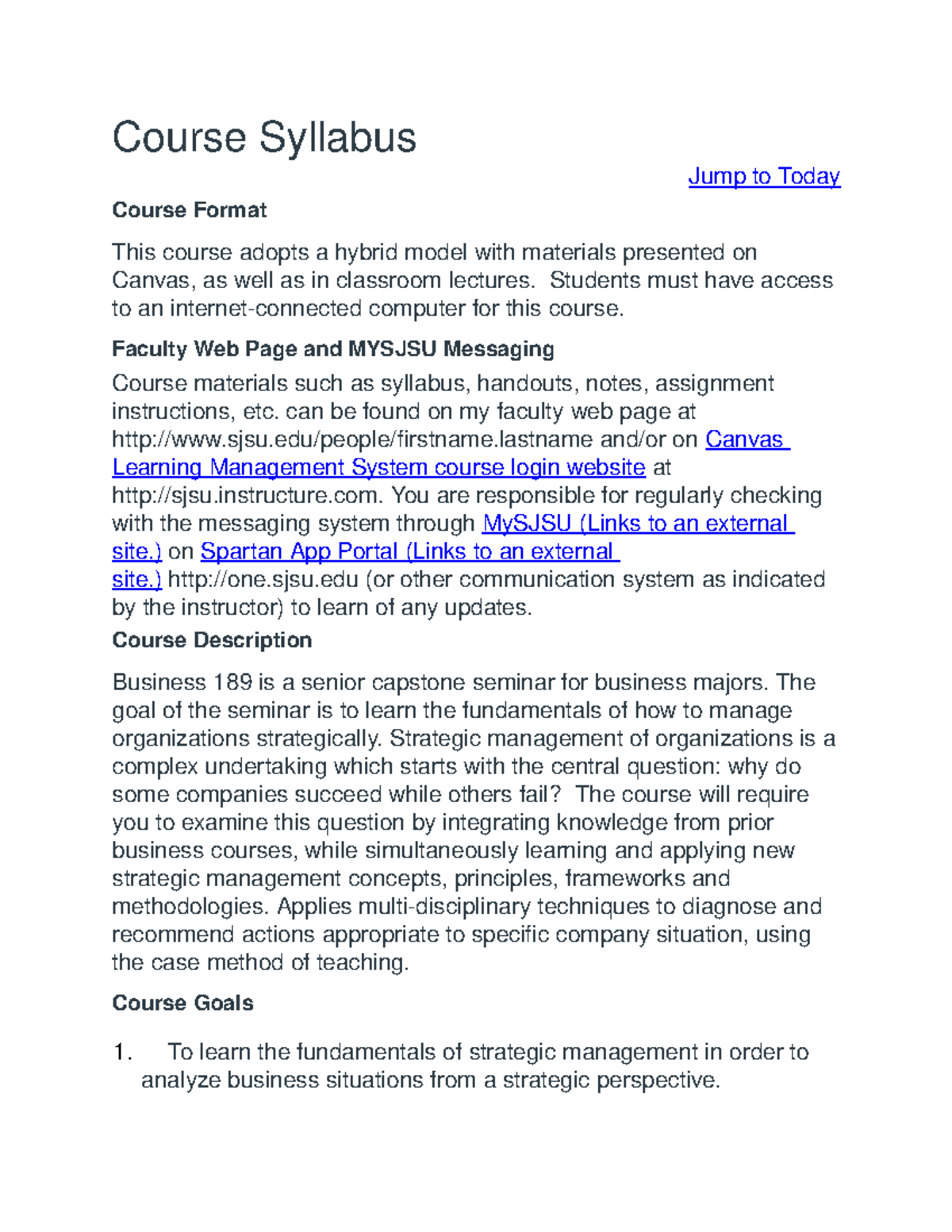 Syllabus - Course Syllabus Jump to Today Course Format This course ...