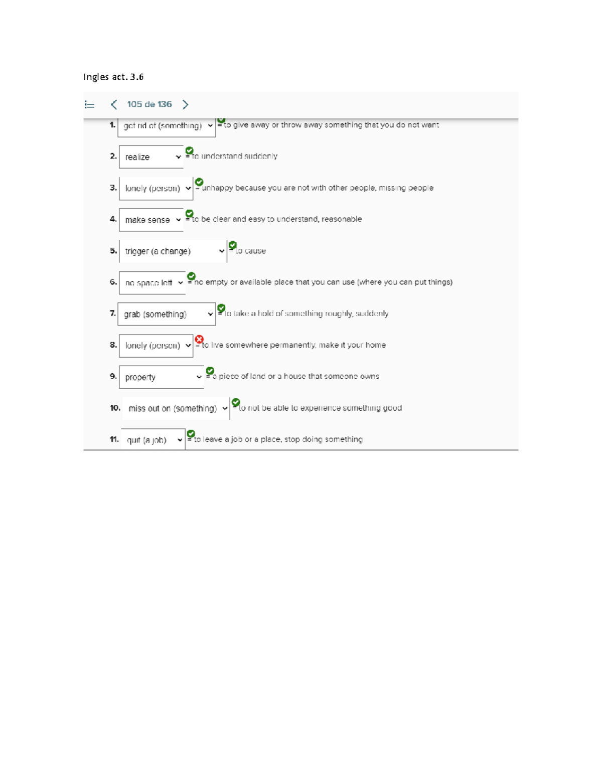 Ingles act 3 - Inglés - Ingles act. 3. - Studocu