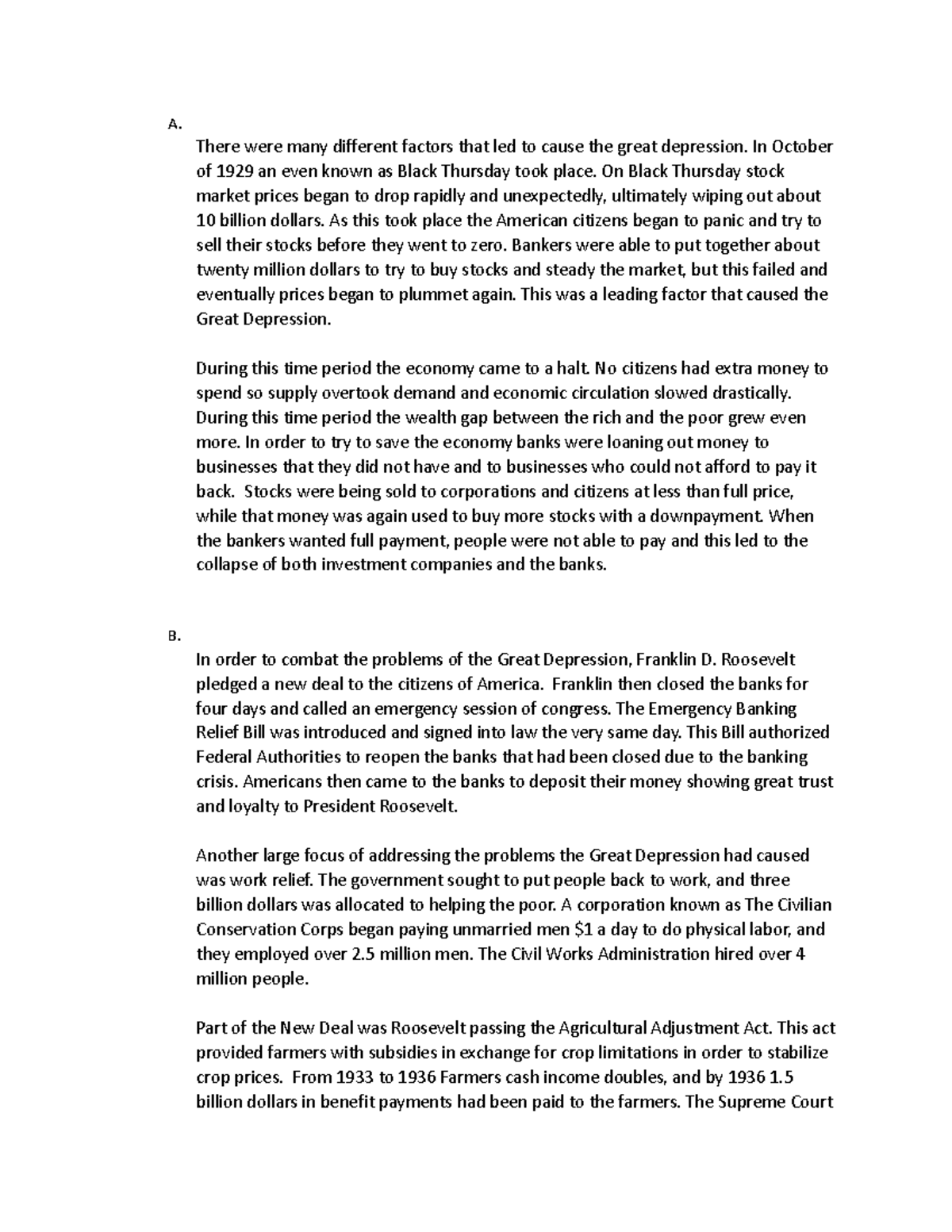 Survey Of Us History