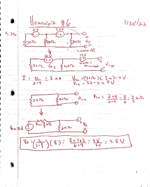 Circuits 7 - Examples from the 7th week of classes. - ENGR 219 - Studocu
