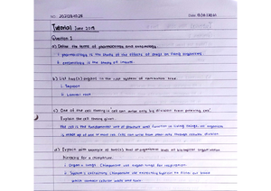 BIO 122 Tutorial 6 A - Histology of Cell and Tissue BIO122, Universiti ...