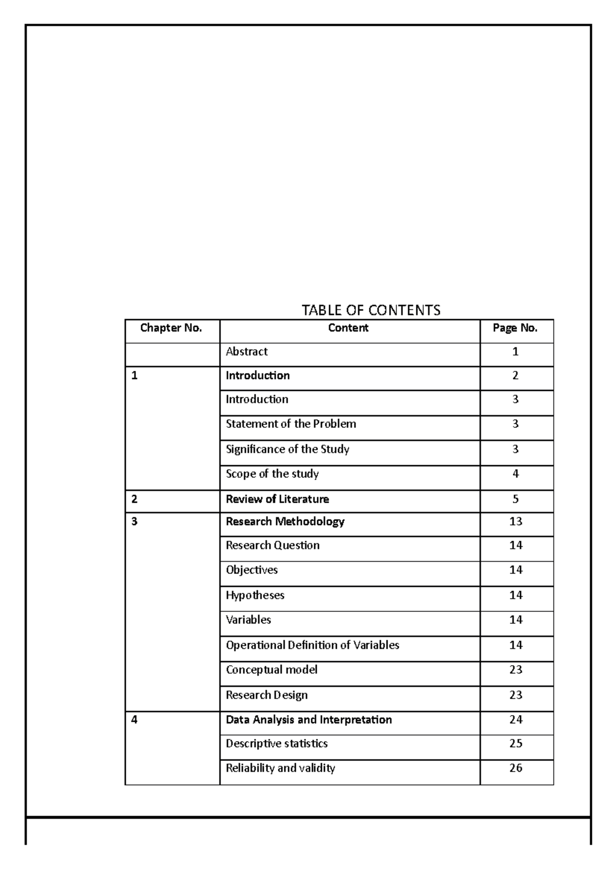 Final%20 Draft Irene%20 Mariam%20REJI P19185 - TABLE OF CONTENTS LIST ...