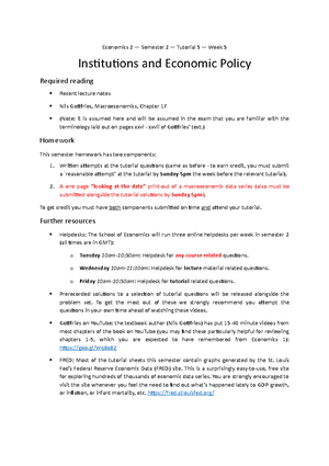 S2049877 econ2 group 20 s2 w3 - Economics 2 — Semester 2 — Tutorial 3 ...