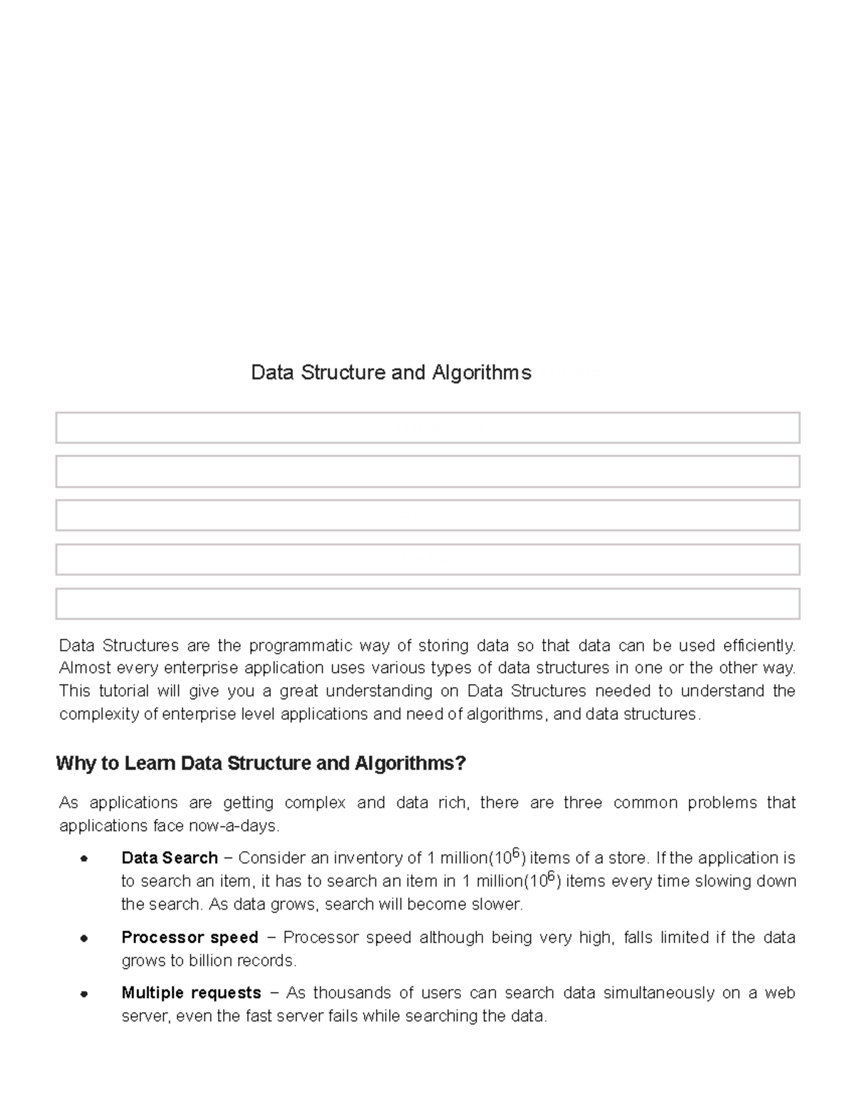 Pertemuan 1 Intro To Data Structure And Algorithms Data Structure And 8098