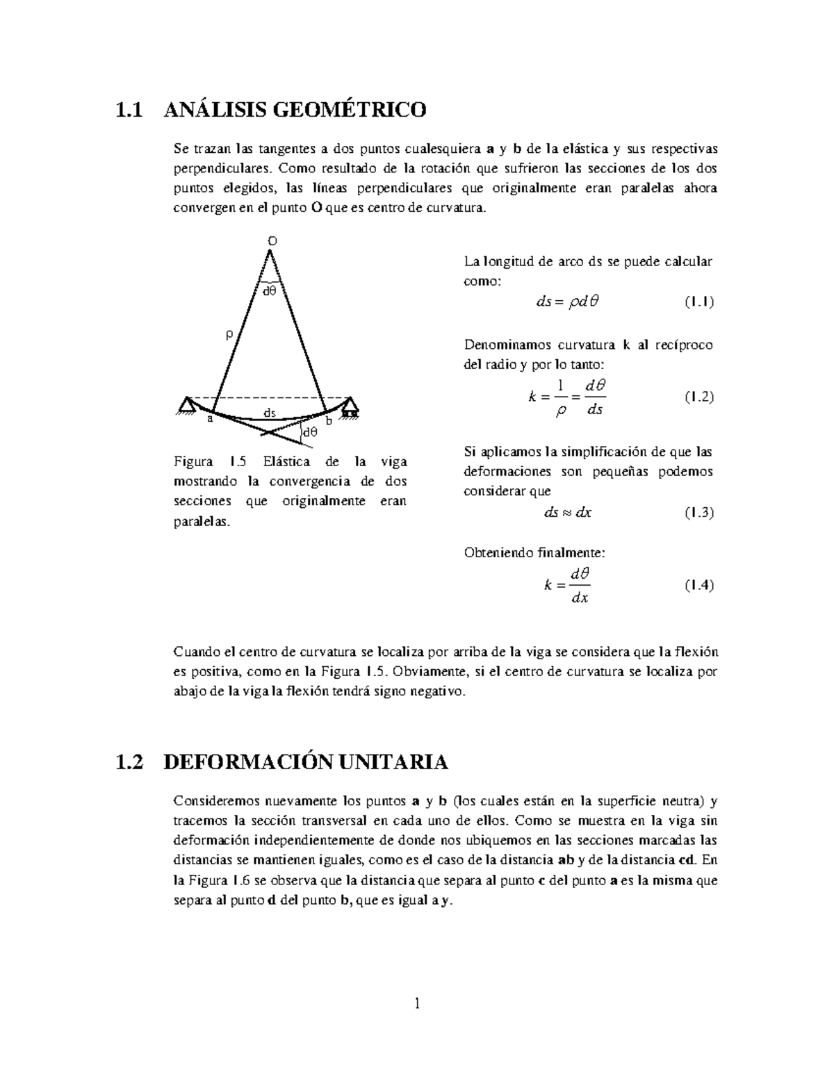 Ecuacion Diferencial DE LA Elastica - 1 Se trazan las tangentes a dos ...