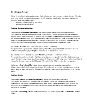 IDS 150 Project M7 - IDS 150 Project By Kelly Mee-Say Part One ...