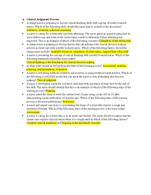 Client Education - week 2 - Client Education A nurse is preparing for a ...