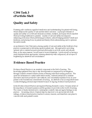 C304 Task 1Professional Roles and Values Final - Running Head: C304 ...