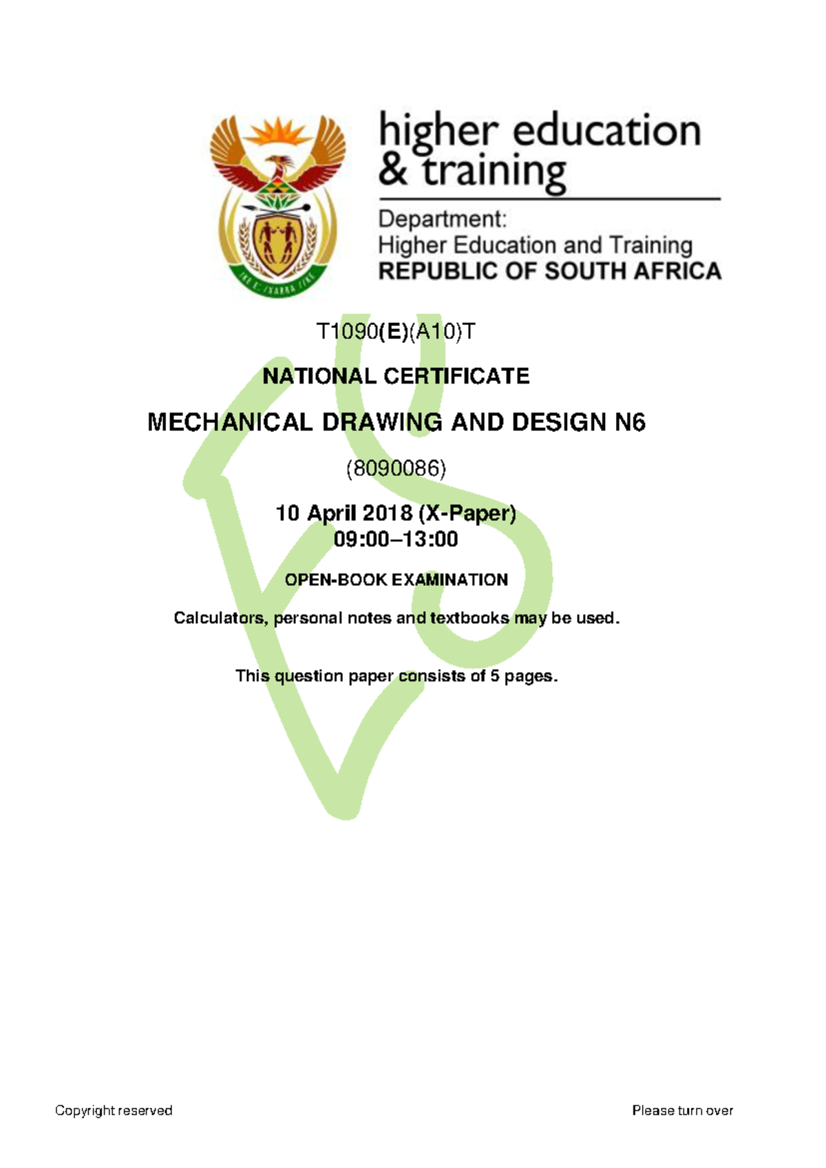 N6 Mechanical Drawing and Design April 2018 - T1090(E)(A10)T NATIONAL ...