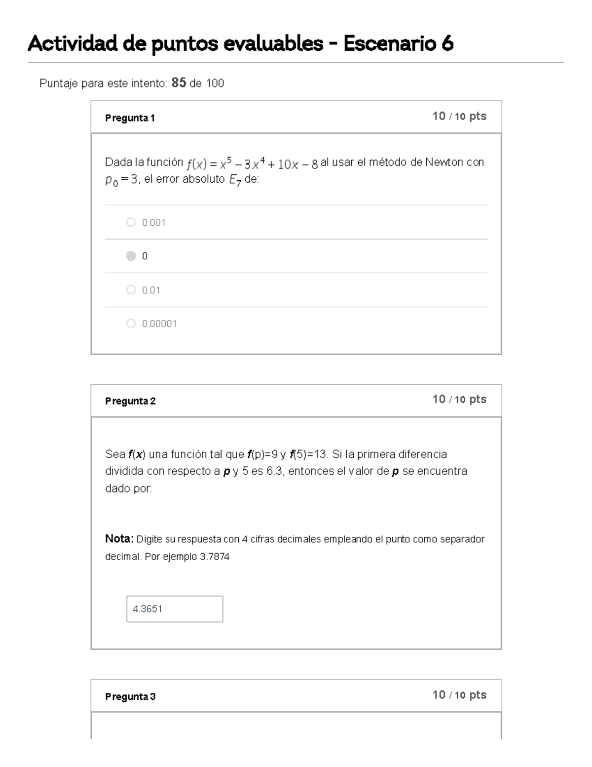 Actividad de puntos evaluables - Escenario 6 Métodos Numéricos - Actividad de puntos evaluables ...