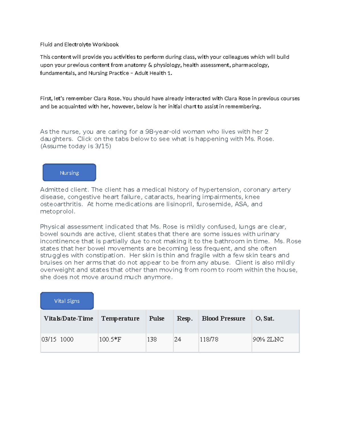 Fluids+and+Electrolytes+student+workbook - Fluid and Electrolyte ...