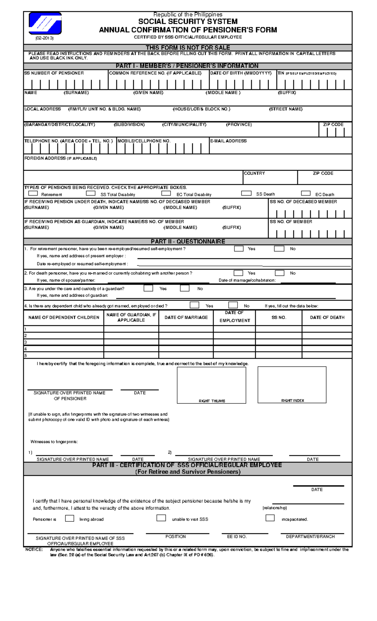 SSSForm ACOP Form Certified Official - PLEASE READ INSTRUCTIONS AND ...