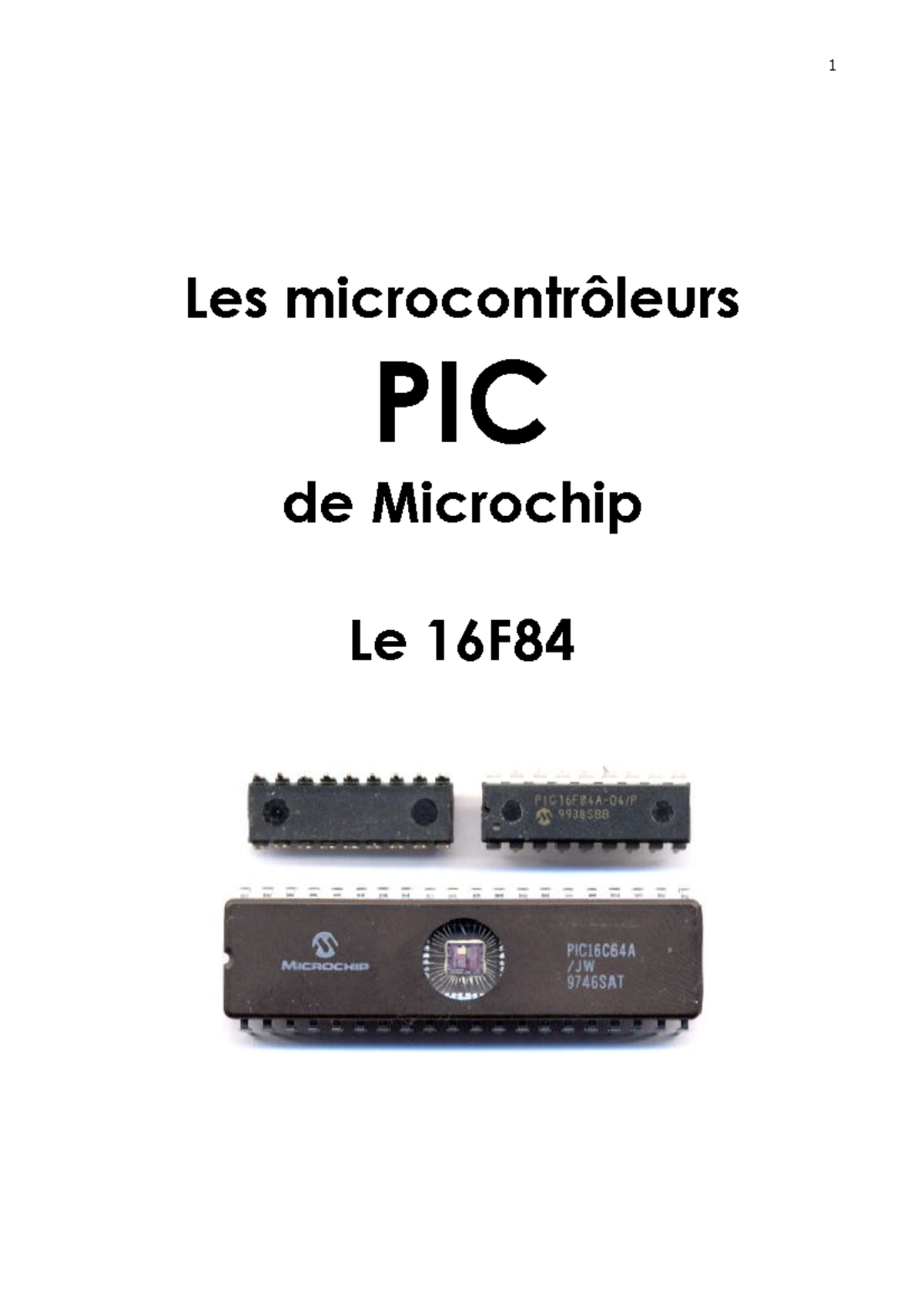 533ece443600 a - BIEN - Les microcontrôleurs PIC de Microchip Le 16F ...