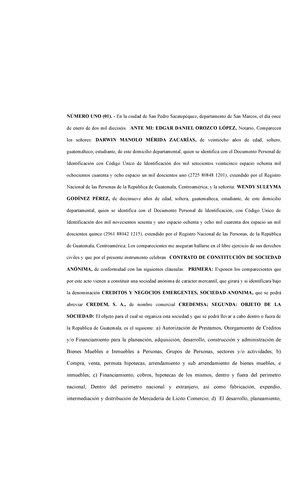 Esquema de Constitución de Sociedad Anónima - ESQUEMA DE COMO SE CONSTITUYE UNA SOCIEDAD ANONIMA ...
