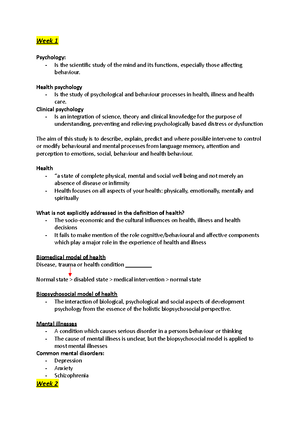 Module 02 Tutorial 1 Introduction - Slides - Welcome to Psychology and ...