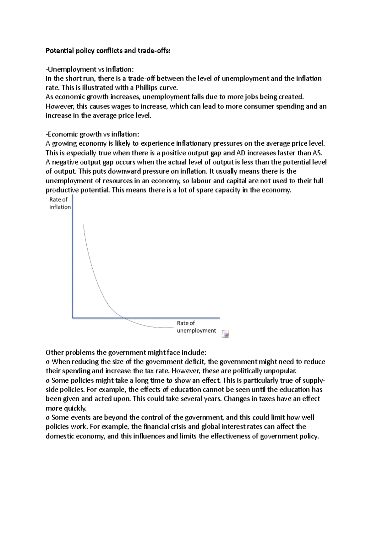 Potential policy conflicts and trade - Potential policy conflicts and ...