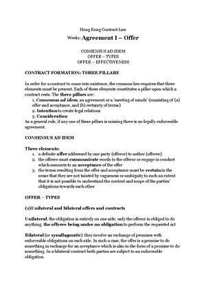 Contract_5 Consideration - Seminar Guide, Week 5 Term 1, 2022- 45 30 th July 2022 Week 5 - Studocu