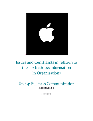 Unit 222 (1) - ............. - ``Assignment – Unit 22 P Introduction ...