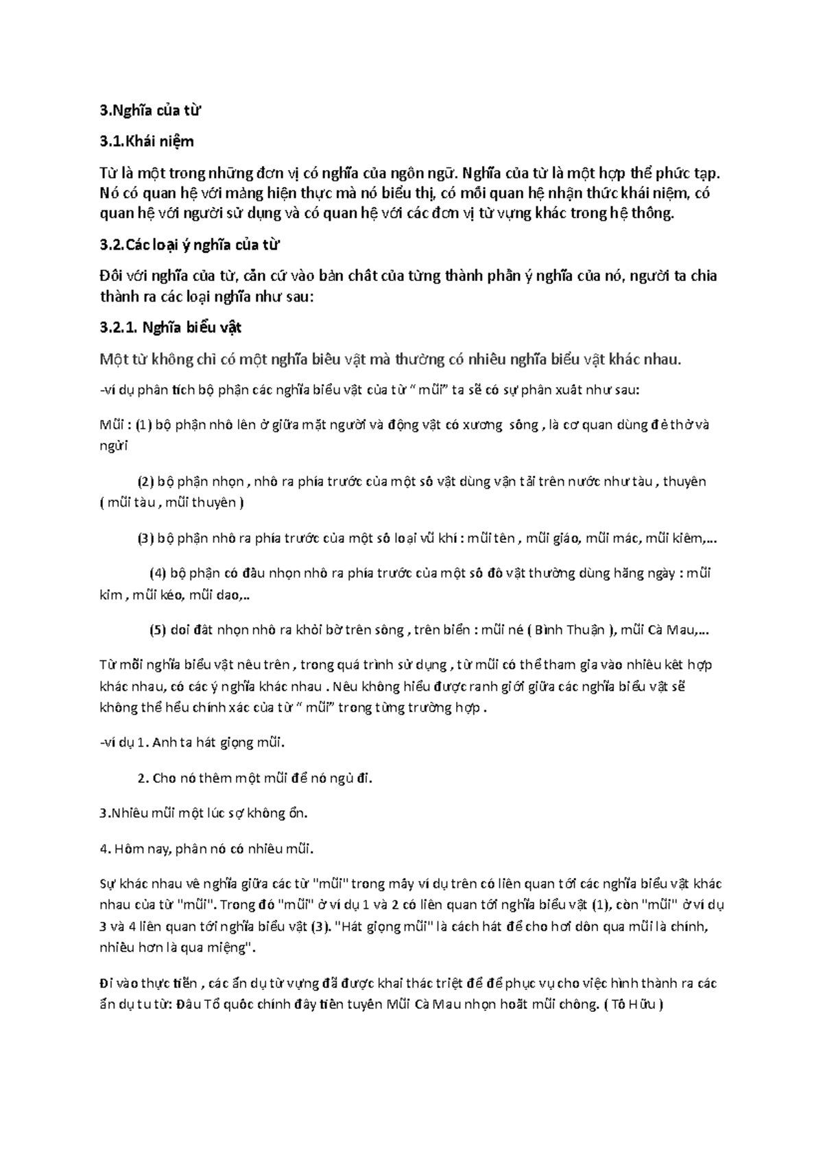 3 đến 3 - fdsfsddsf - 3ĩa c a tủ ừ 3.1ái ni mệ T ừ là m t trong nh ng đ n v có nghĩa c a ngôn ng ...