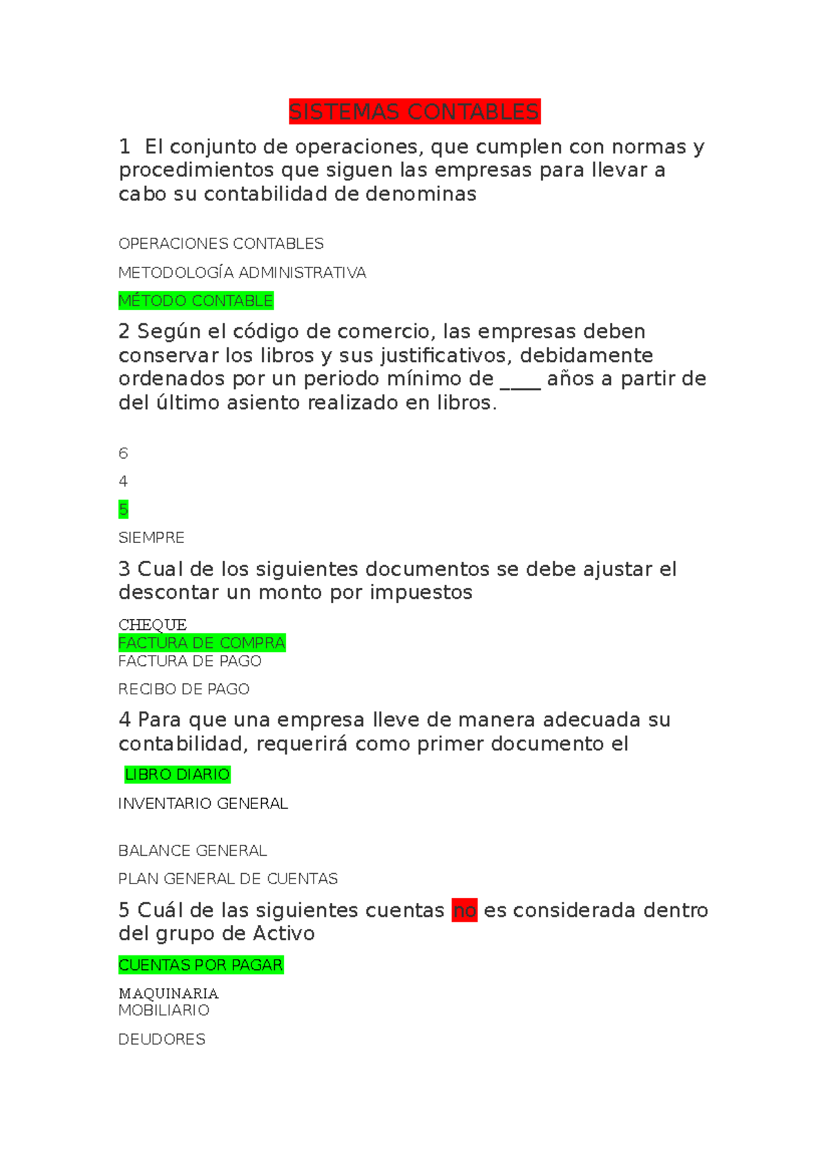 Sistemas%20 Contables - SISTEMAS CONTABLES 1 El conjunto de operaciones, que cumplen con normas ...