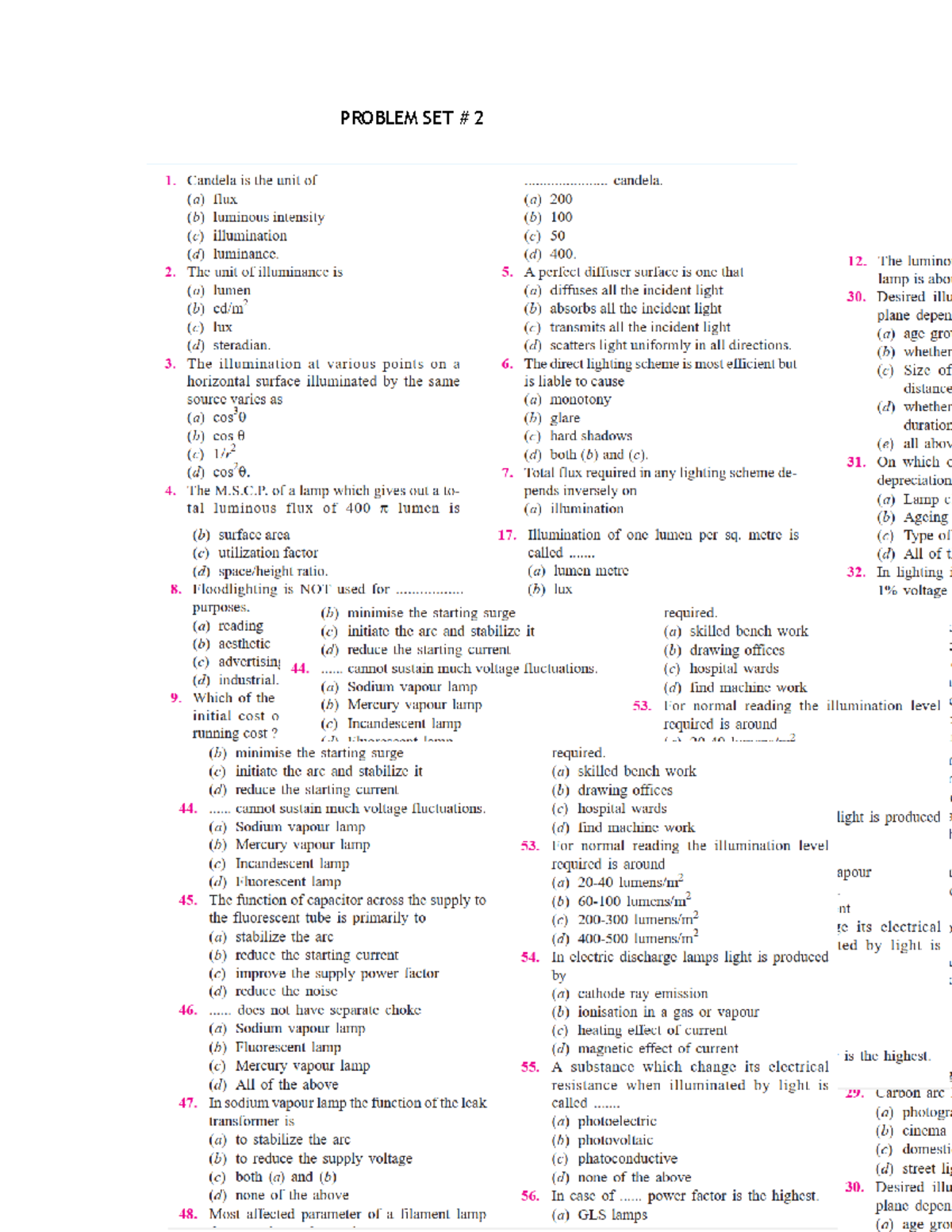 Problem-Set-2 - Study well - Electrical engineering - PROBLEM SET ...