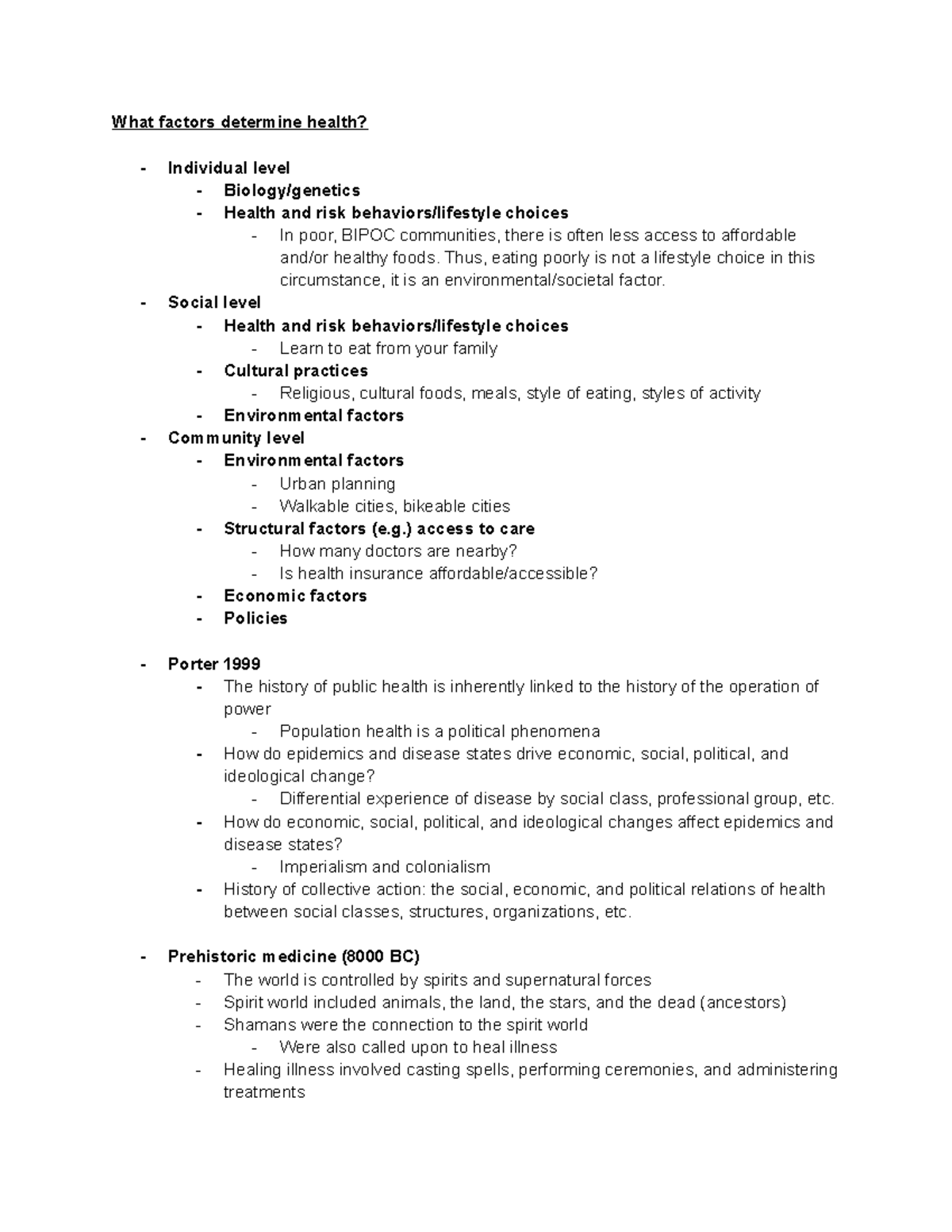 1 19 Public Health - What factors determine health? Individual level ...