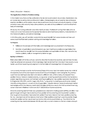 Transforming nursing fact sheet assignment 11 - Fact Sheet: The Health ...
