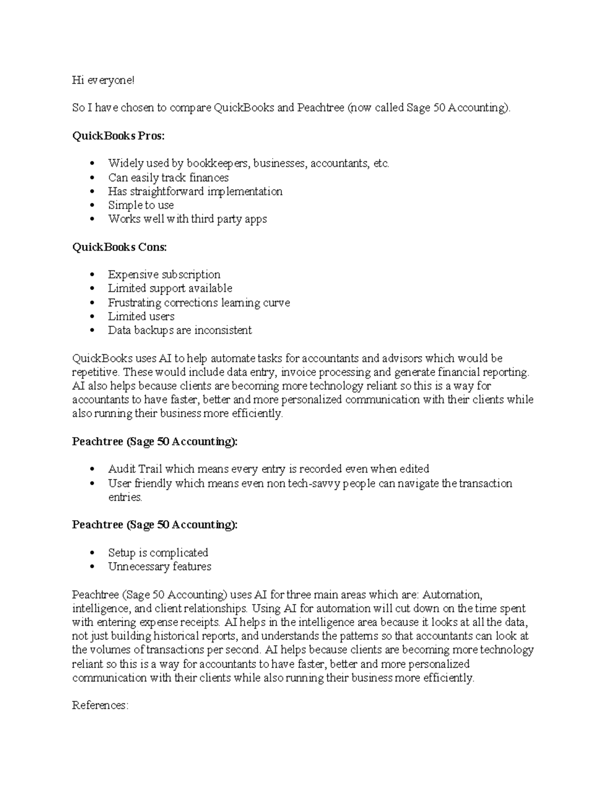 Module 2 Discussion - Hi everyone! So I have chosen to compare ...
