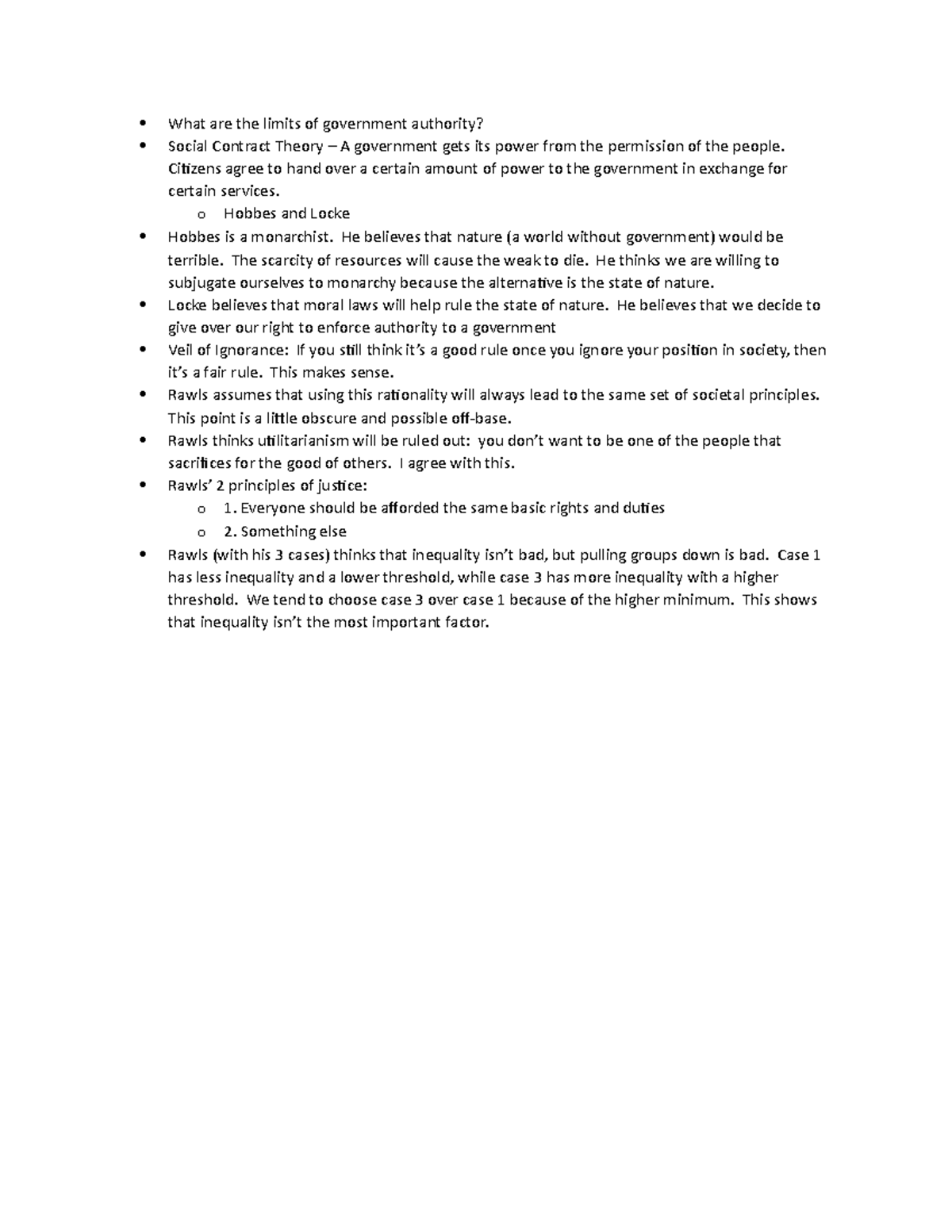 Lecture 19 - Political Philosophy - What are the limits of government ...