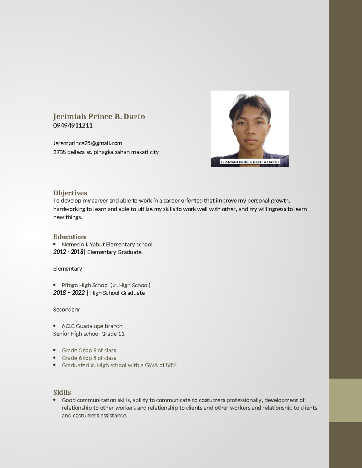 Hasuuhughuhsdhfsduiofsdiopfhnsd - Jerimiah Prince B. Dario 09494911211 ...