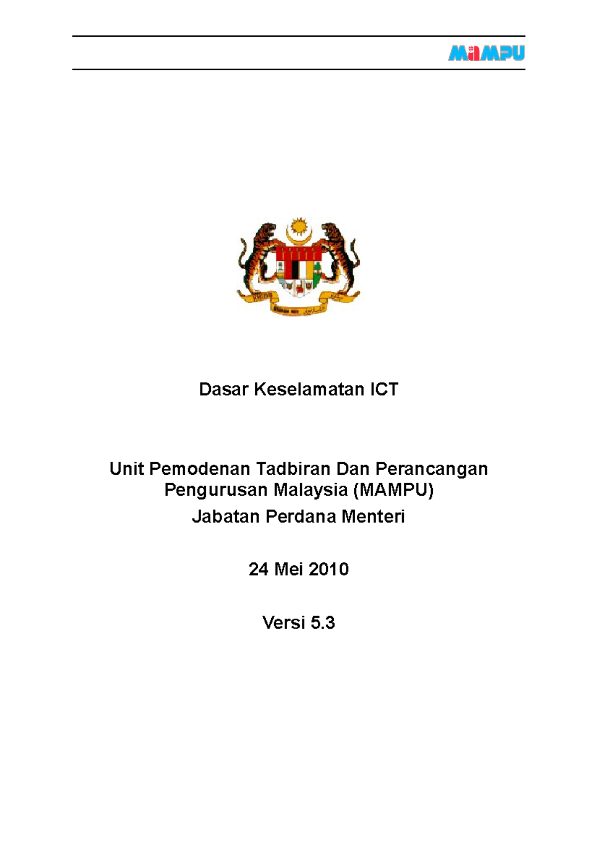 Dasar-keselamatan-ict - Dasar Keselamatan ICT Unit Pemodenan Tadbiran ...