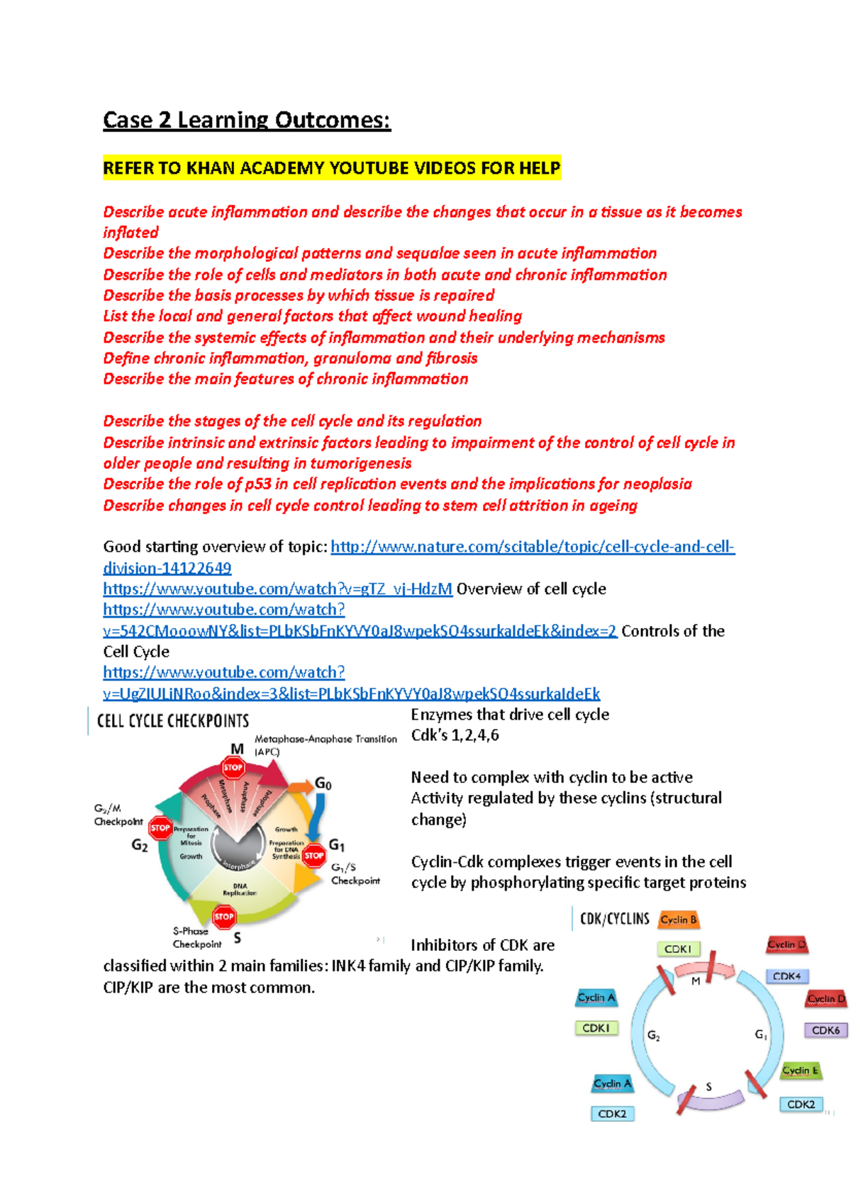 Case 2 Learning Outcomes - Case 2 Learning Outcomes: REFER TO KHAN ...
