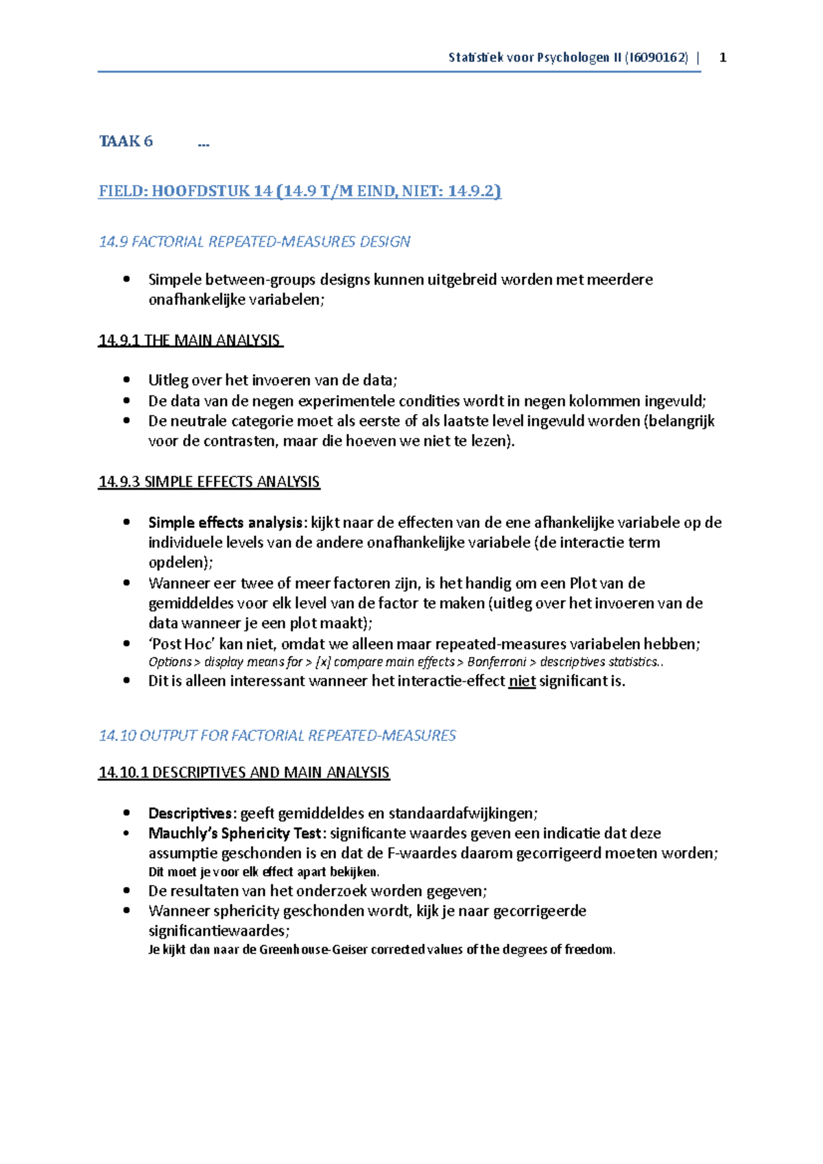 TK6 Overall - TAAK 6 ... FIELD: HOOFDSTUK 14 (14 T/M EIND, NIET: 14.9 ...