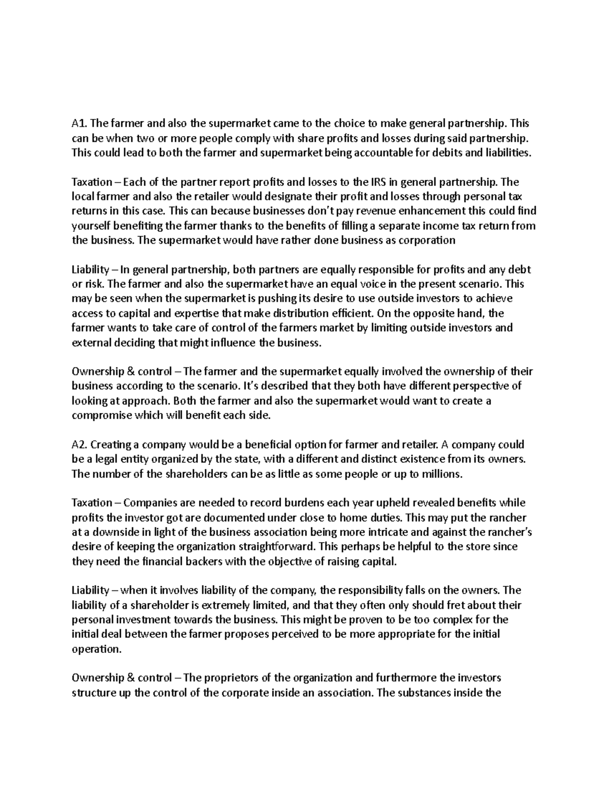 Task 2 - Task 2 is a written assignment with passing score please use ...