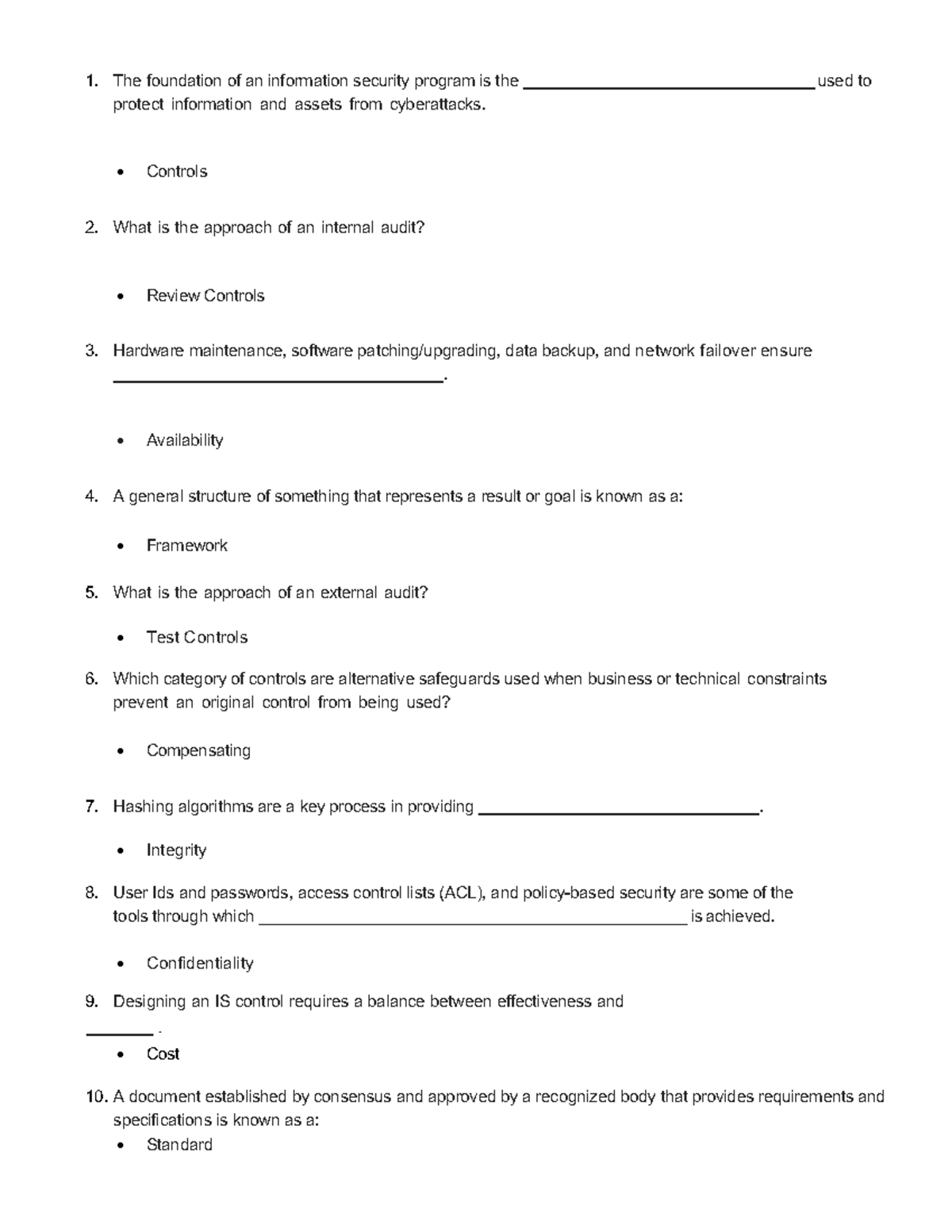 Cciso Domain #2 - Week 3 - The foundation of an information security ...