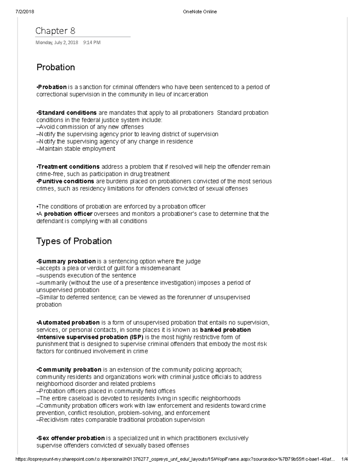 Chapter 8 notes corrections - OneNote Online Chapter 8 Monday, July 2 ...