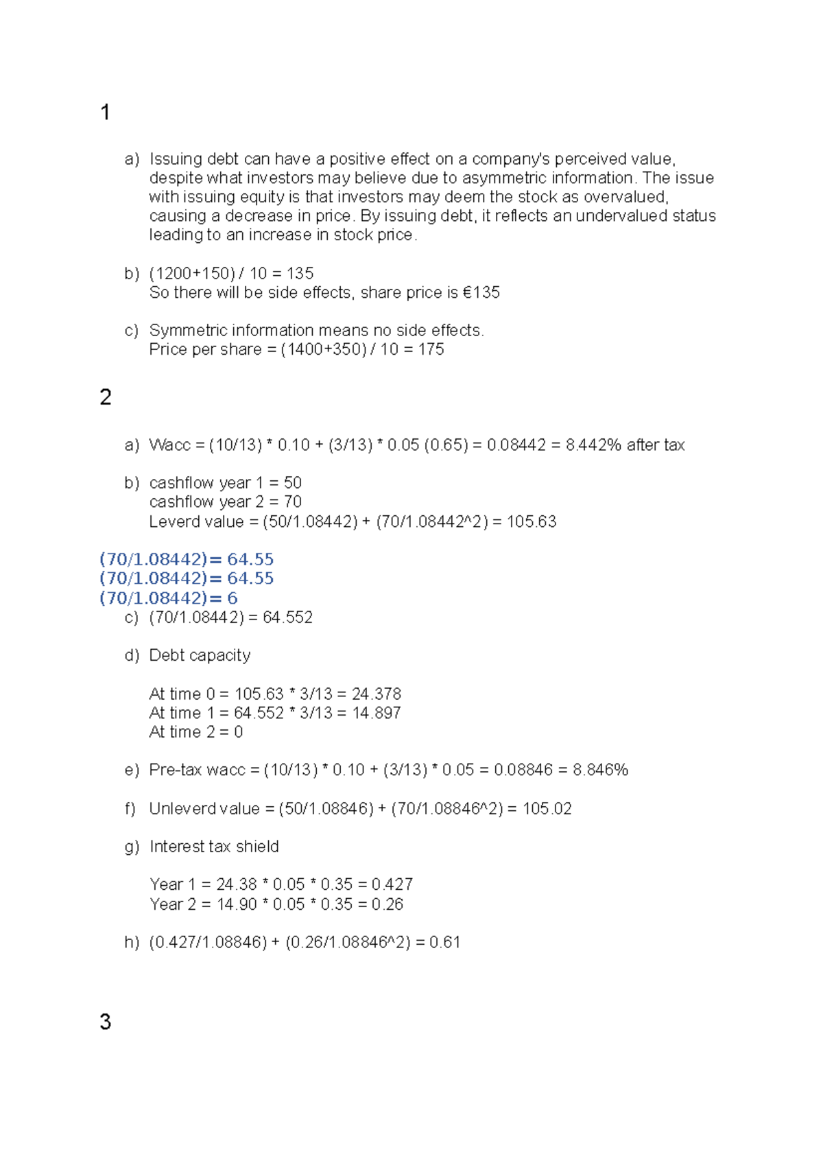 Problem Set 4 Week 5 Homework Week 5 Answers Some Tutorial Notes 