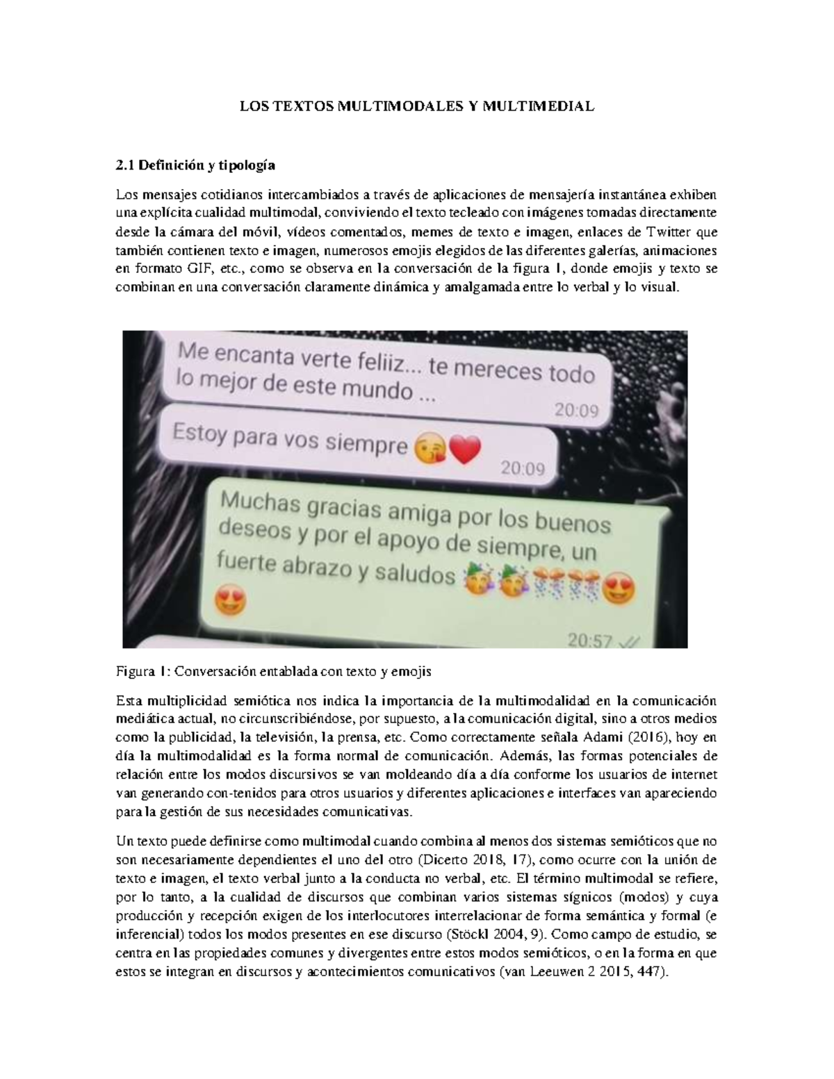 LOS Textos Multimodales - LOS TEXTOS MULTIMODALES Y MULTIMEDIAL 2 ...