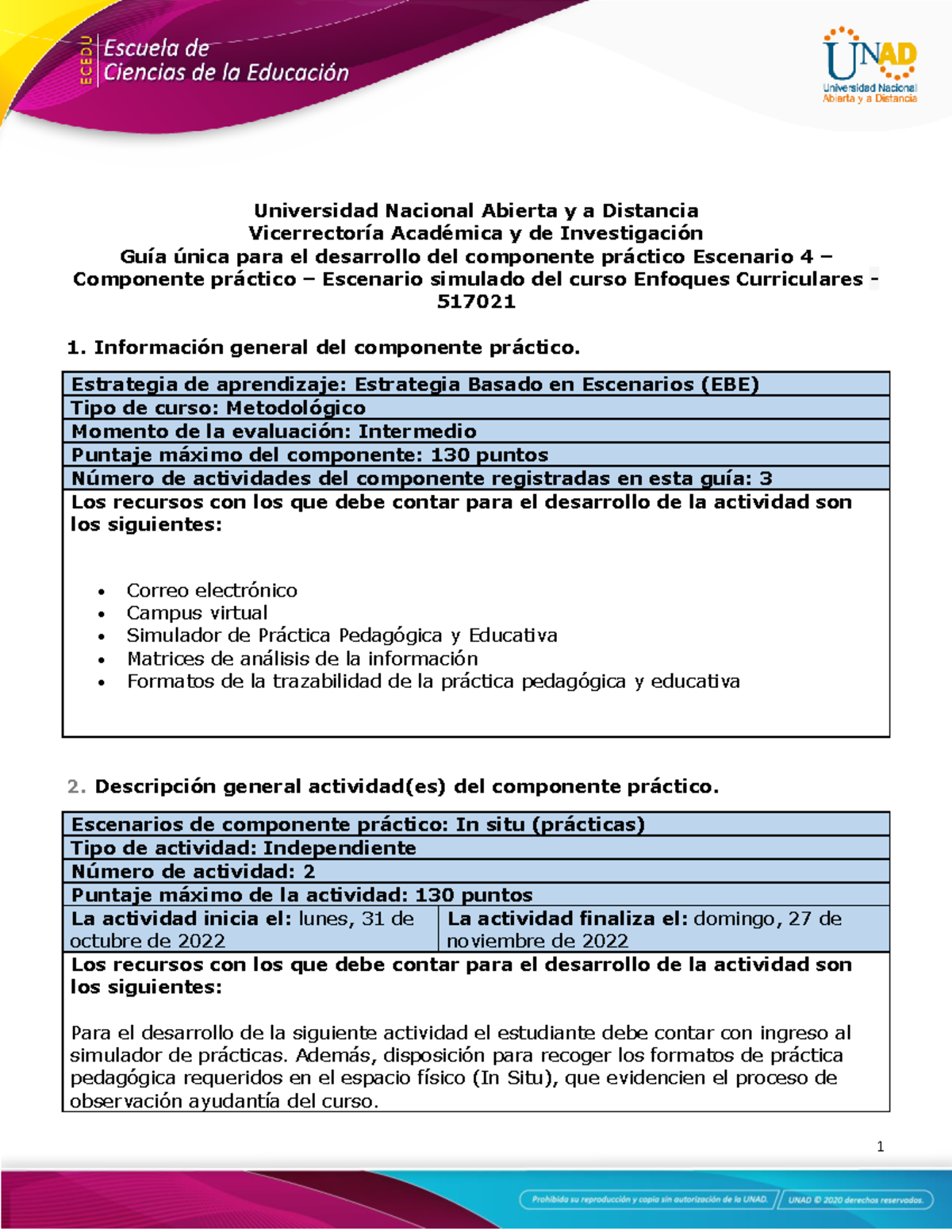 Guia De Actividades Y Rúbrica De Evaluación Unidad 3 Escenario 4