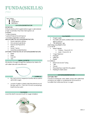 Oral Gastric Tube - Summary Fundamentals of Nursing - Oral Gastric Tube ...