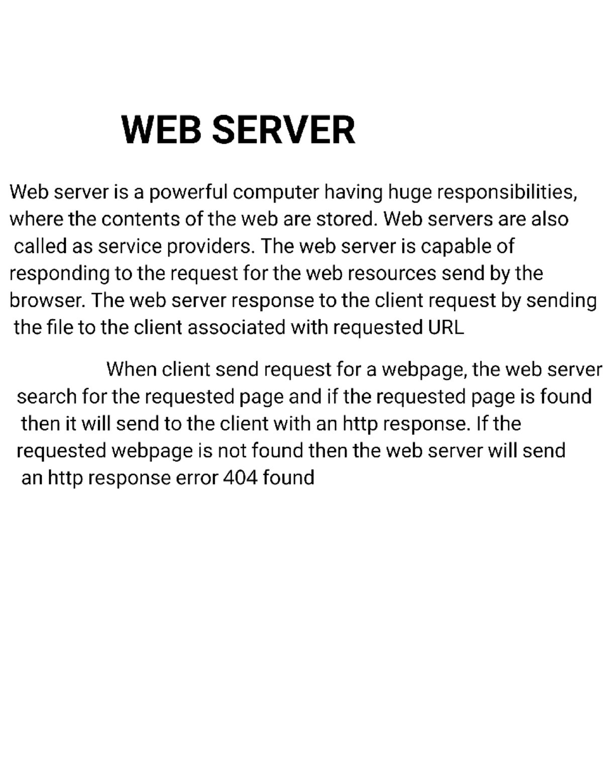Web server for bsc computer science student - electrical - Studocu