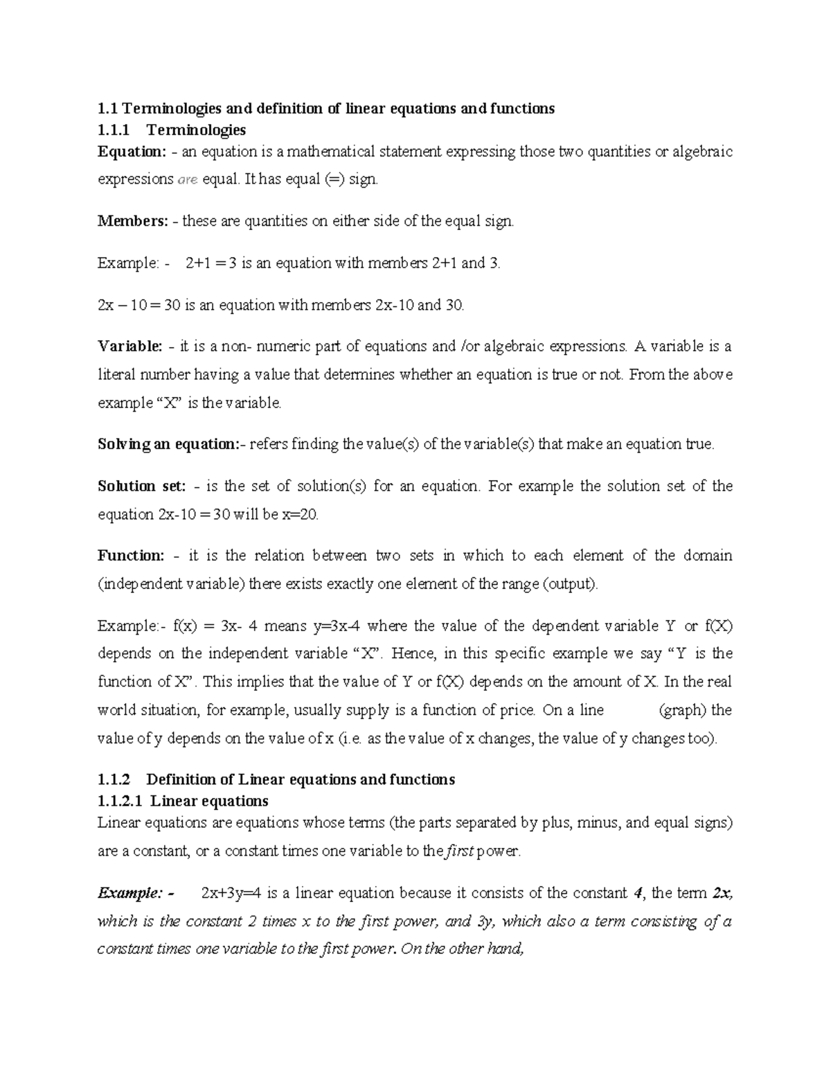Math aa - Summary Business Research Methods - 1 Terminologies and ...