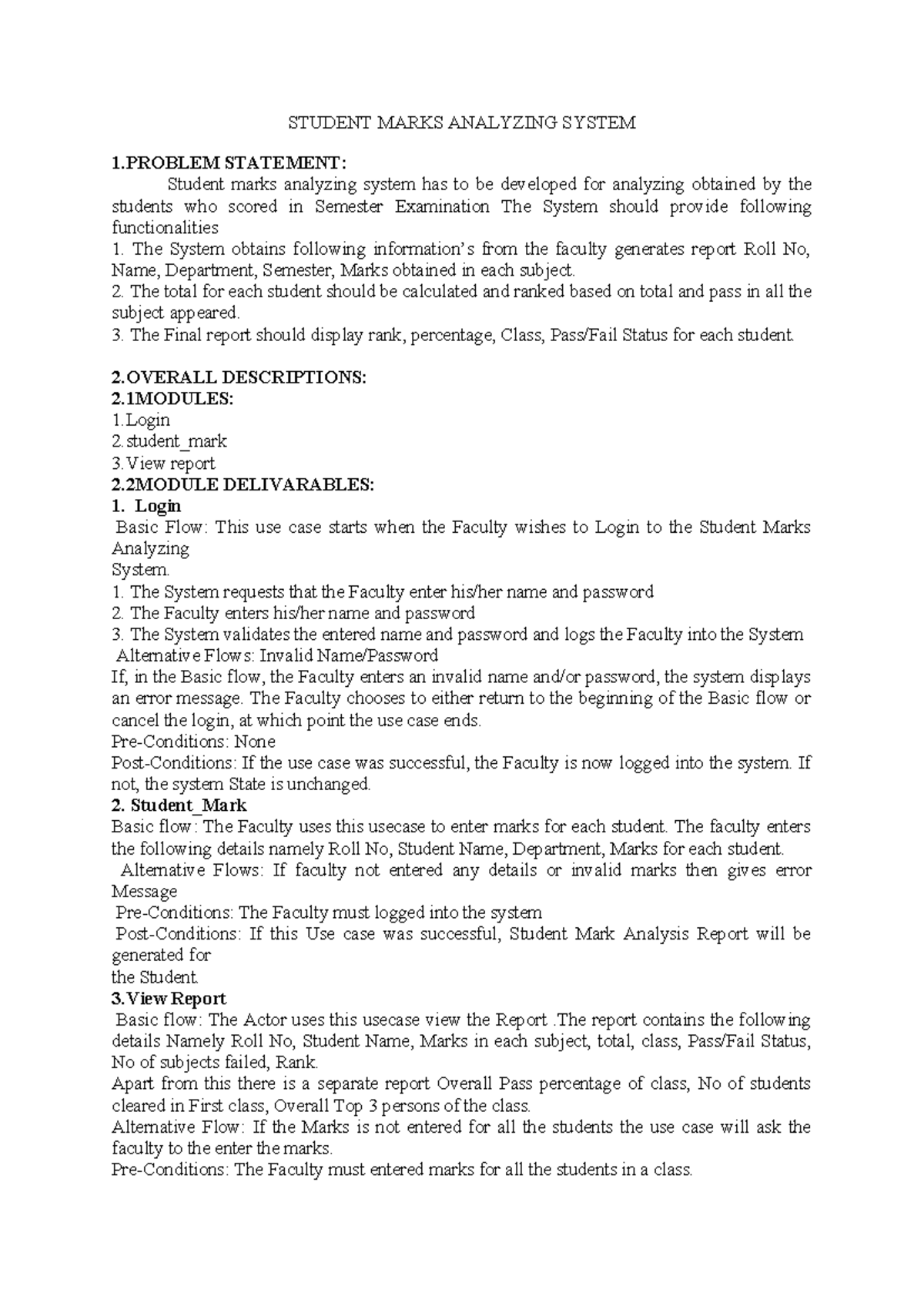 Student-marks-analyzing-system - STUDENT MARKS ANALYZING SYSTEM 1 ...