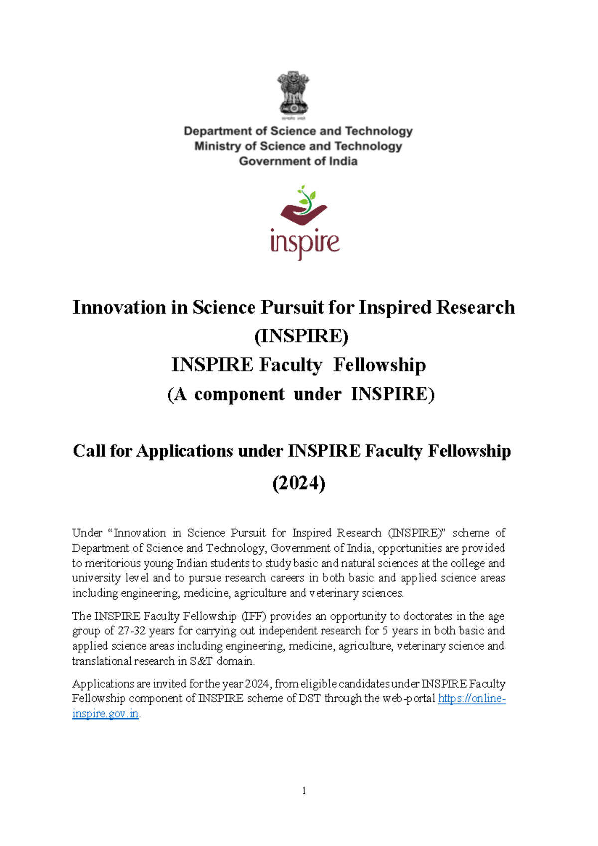 Advertisement - seo - Innovation in Science Pursuit for Inspired ...